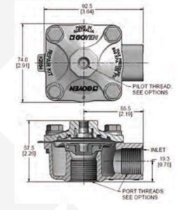Goyen® RCAC20T4002 Diaphragm Valve - Bags and Cages